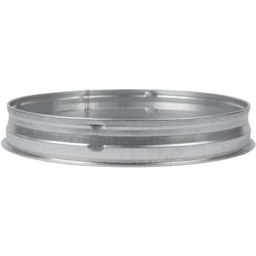 Snapklik.com : 12 Inch Metal Tee Cap - Round Vent Cover - Galvanized ...