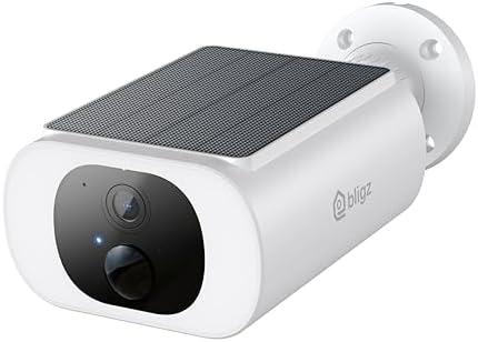 Amazon.com : ieGeek S1 Solar Security Cameras Wireless Outdoor, 2K WiFi ...