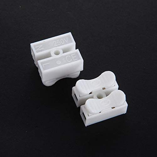 Buyme 30Pcs/Lot T052 2 Pin Push Quick Cable Connector Universal ...