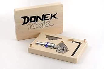 Donek Tools D3 Drag Knife, 1/4in Shank, 1/16in Max Cut Depth, 1/16in ...