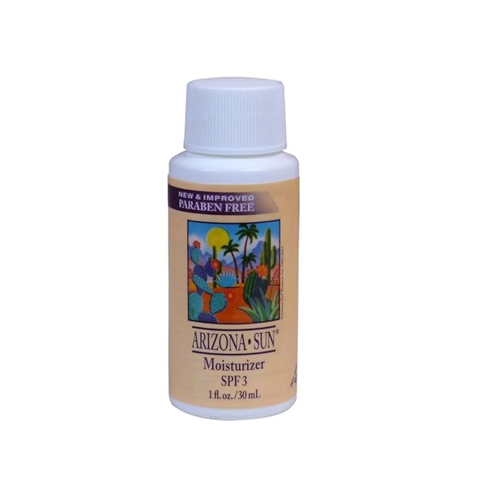 Amazon.com : Arizona Sun Skin Moisturizer SPF 3 (1 Fl Oz) : Therapeutic ...