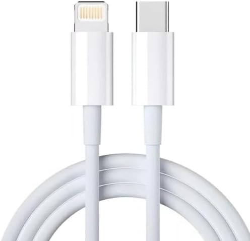 Cabo de carregador de iPhone Fast/Carga Rápida USB C Lightning Cabo ...