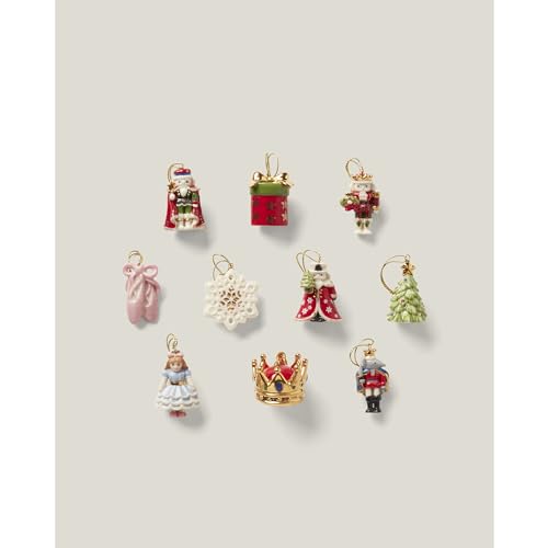Lenox Nutcracker 10-Piece Ornament Set, 0.70, Multi – BigaMart