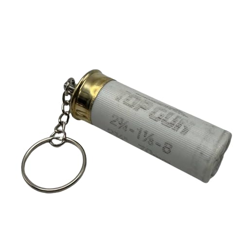 Amazon.com: Shotgun Shell Key Chain, Military, Police, Hunting and ...