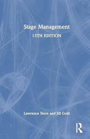 Stage Management: Stern, Lawrence, Gold, Jill: 9781032997582: Books ...