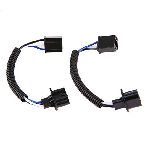 Amazon.com: H13 to H4 Adapter Headlight Wire Adapter Connector for 7 ...