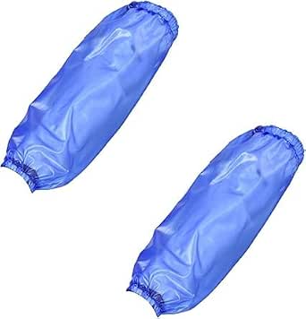 Amazon.com: 2 Pcs Blue Waterproof Oversleeves for arms, Oversleeves ...