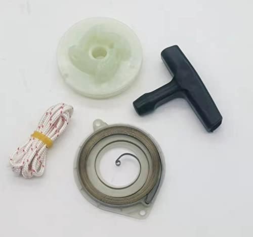 Amazon.com: Recoil Starter Pulley Spring Handle Grip Rope Kit For ...