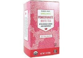 Amazon.com : Trader Joe's Organic Pomegranate White Tea : Grocery & Gourmet Food