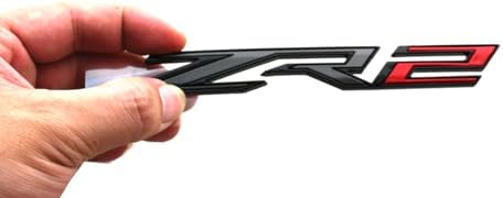 Amazon.com: 1pc Rear Tailgate ZR2 Emblem Sticker 3D Badge Replacement ...