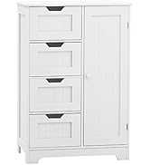 Amazon.com - RASOO Buffet Cabinet White Kitchen Sideboard Buffet ...