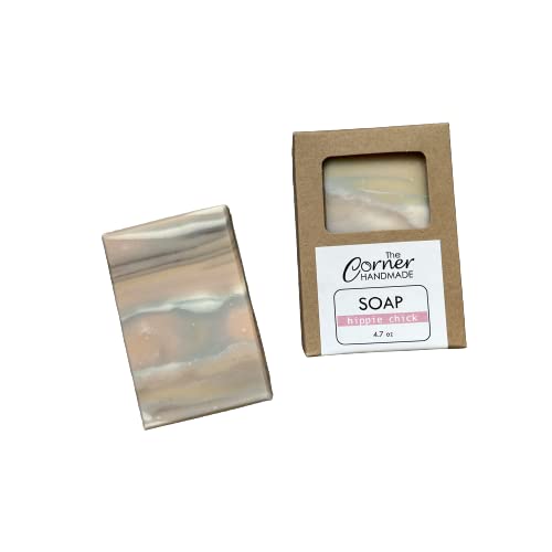Amazon.com: The Corner Handmade Hippie Chick Soap Bar, Hand Crafted ...