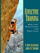 Effective Training - Systems, Strategies, and Practices: Nick Blanchard ...