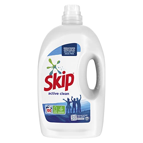Skip Active Clean 90 lavados: la eficacia duradera de la marca líder ...