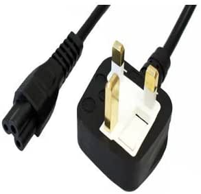 ECP 3 PIN MAINS CLOVER LEAF POWER CORD C5 CABLE C5 Cloverleaf Power ...