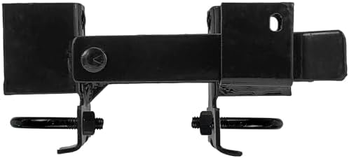 Amazon.com: Black Chain Link Residential Strong Arm Double Gate Latch ...