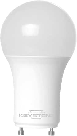 Keystone Lighting A19 Omni-Directional Bulb, 60W Equivalent, GU24 Base ...