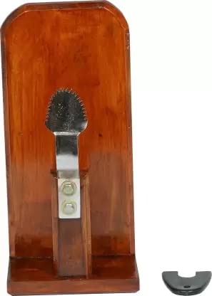 KALLANKI Hardware | Wood Coconut Scraper Table Top Grater Movable ...