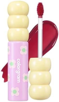 Amazon.com : COLORGRAM Fruity Glass Tint 08 Lovely Raspberry | Korean ...