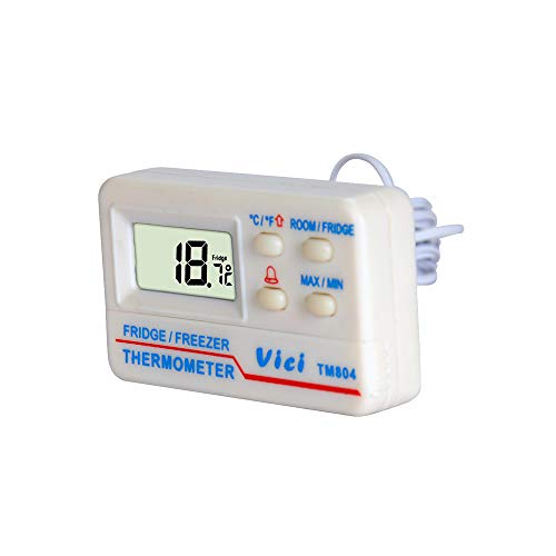 Snapklik.com : Refrigerator Thermometer Digital, TM804 Digital Fridge ...