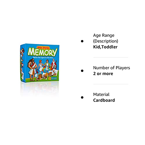 Snapklik.com : Bible Stories Memory Game - Old Testament Activity Card ...