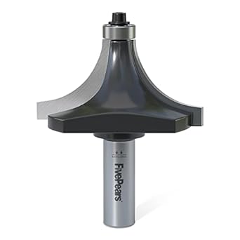 FivePears 1 Inch Radius Round Over Router Bit : Amazon.co.uk: DIY & Tools