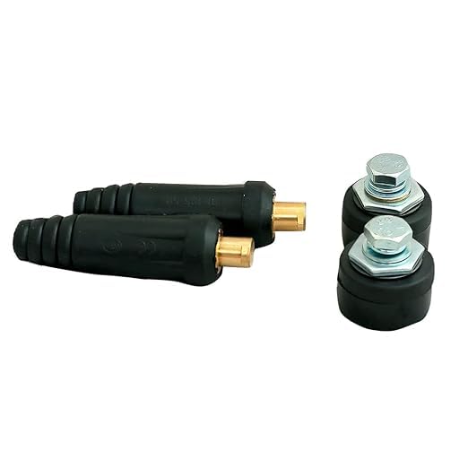 Techno Parts ARC Welding Cable SOCKETS Male and Female 35-50. Two Sets ...