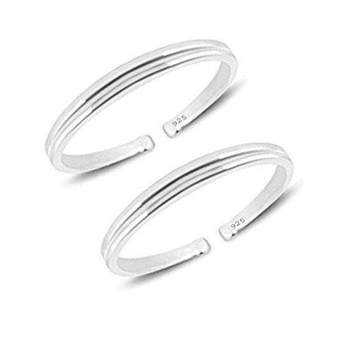Styleejewel Toe Rings For Women Silver | Toe Rings Silver Pure | 925 ...