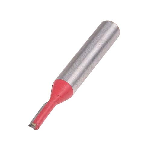 Generic 1/4" x 1/8" Solid Long Blade Straight Router Bit F1F2 : Amazon ...