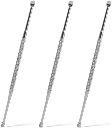 Amazon.com: 3PCS Stainless Steel Earwax Remover Spoon, Ear Pick Scraper ...