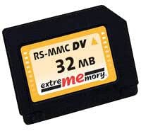 ExtreMemory RS-MMC DV 32.0 MB Multimedia Card 32MB: Amazon.de: Computer ...