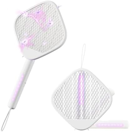 Amazon.com: Fly Swatter Electric Zapper Rechargeable - Indoor Outdoor ...