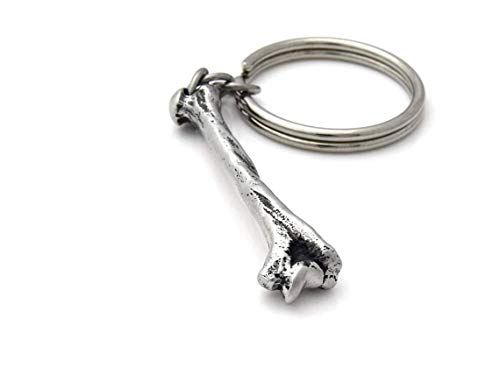 Amazon.com: Humerus Bone Keychain, Anatomy Skeleton Keyring in Pewter ...