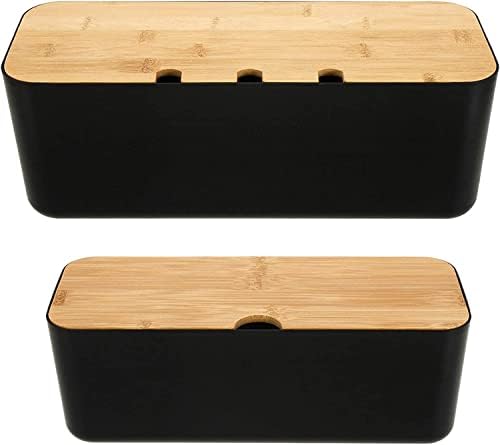 Cable Management Box| Power stripe Organizer|Cord Organizer Box| Hide ...