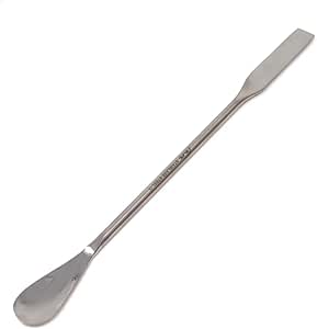 Stainless Steel Lab Spatula Micro Sampling Scoop Spoon with Double ...