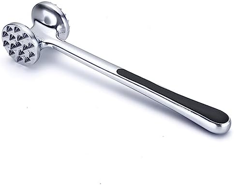 Amazon.com: VAVOLO Meat Tenderizer Mallet Tool-Zinc Alloy Material ...
