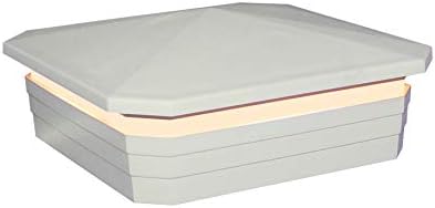 TimberTech 4 in. x 4 in. LED Post Cap Light, Frosted White - Amazon.com