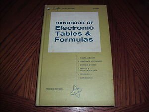 Handbook of Electronic Tables & Formulas: howard w sams: Amazon.com: Books