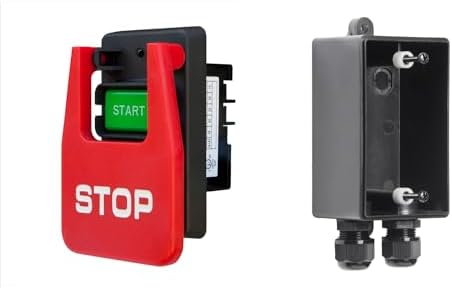 Amazon.com: POWERTEC 71007 110 V to 220V Paddle Switch for Power Tools ...