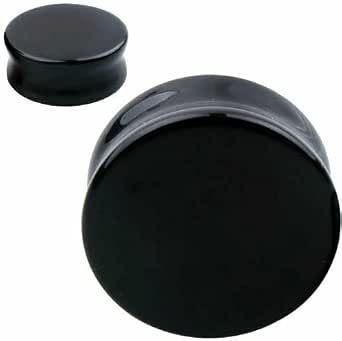 Amazon.com: 2g (6mm) Ear Gauges Organic Stone Ear Plugs Tunnels PAIR ...