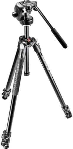 Manfrotto 290 Xtra Aluminium 3 Section Tripod Kit with 2 Way 128RC ...