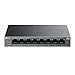 TP-Link LS108GP 8-Port Gigabit Desktop Ethernet Switch with 8-Port PoE+ ...