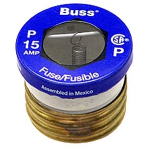 Bussmann 4 Pack 15 Amp P-15PK4 Ceramic Fuses : Amazon.ca: Tools & Home ...