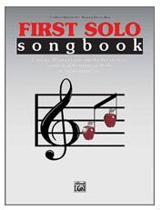 Amazon.com: First Solo Songbook: 0029156135091: Books