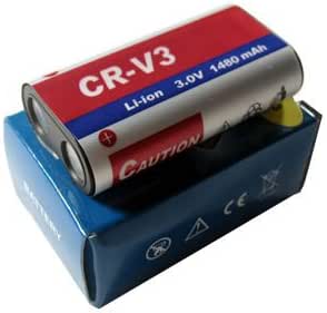 Amazon.com : CRV-3 CR-V3 CRV3 Battery (Replaces 2 x AA) 1,400mAh by ...