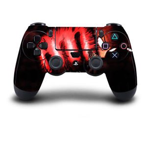 Red Fist Sticker Decal Adhesive Vinyl Dust Proof for Sony Playstation ...