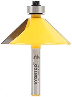 Amazon.com: Whiteside 2292 Chamfer Router Bit: 45 Degree Angle, 1/4 ...