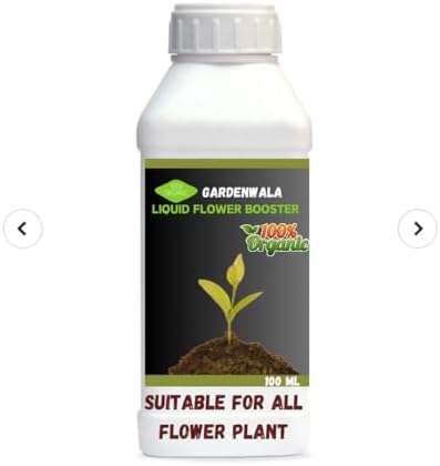 GARDENWALA Liquid Flower Booster (100ml)| Fertilizer For Flowering ...