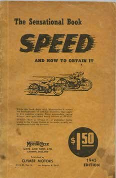 The Sensational Book SPEED and How to Obtain It: Clymer Motors: Amazon ...