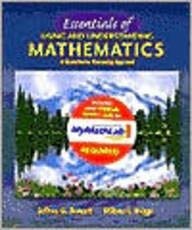 Essentials of Using and Understanding Mathematics: A Quantitative ...